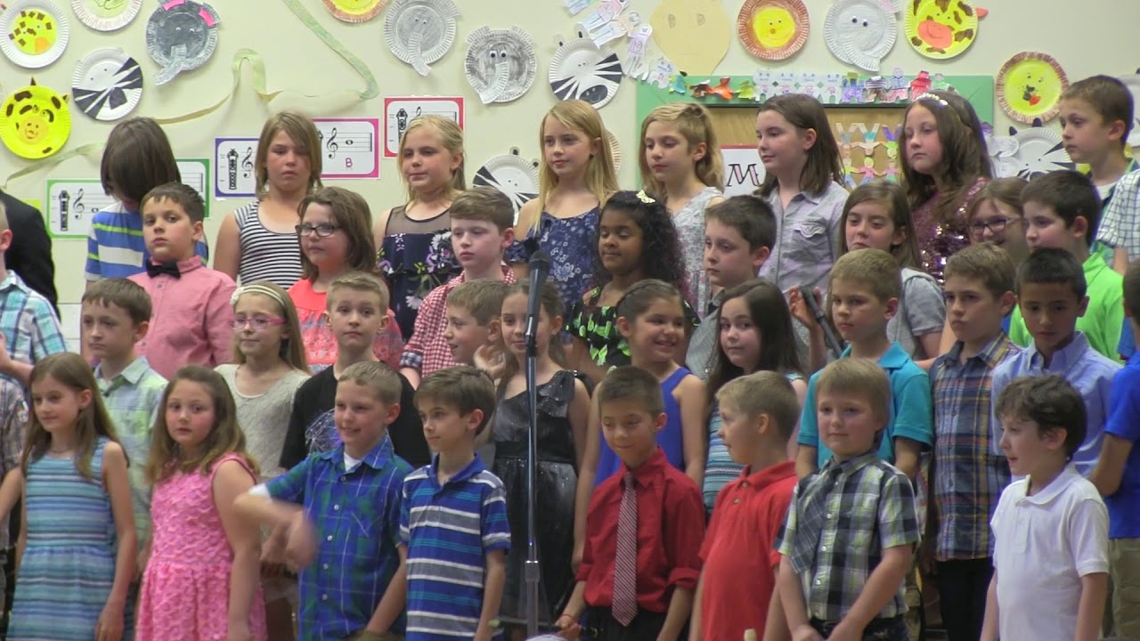 MCS 3rd Grade Concert 5-23-18 - YouTube