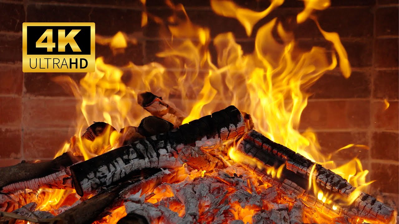 Crackling Fire Sounds for Deep Rest and Calm Sleep, Ultra-Realistic ...