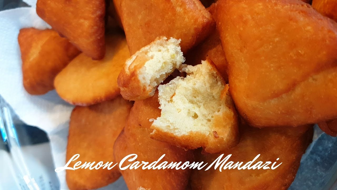 How to Make Lemon Cardamom Mandazi || Mandazi Recipe - YouTube