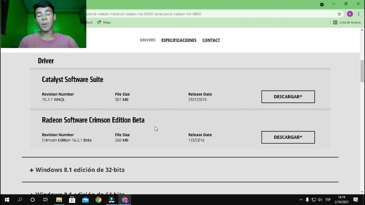 COMO DESCARGAR LOS ULTIMOS DRIVERS DE AMD EN 2021 FAL Y SENCILLO ;) #pc #gaming - YouTube