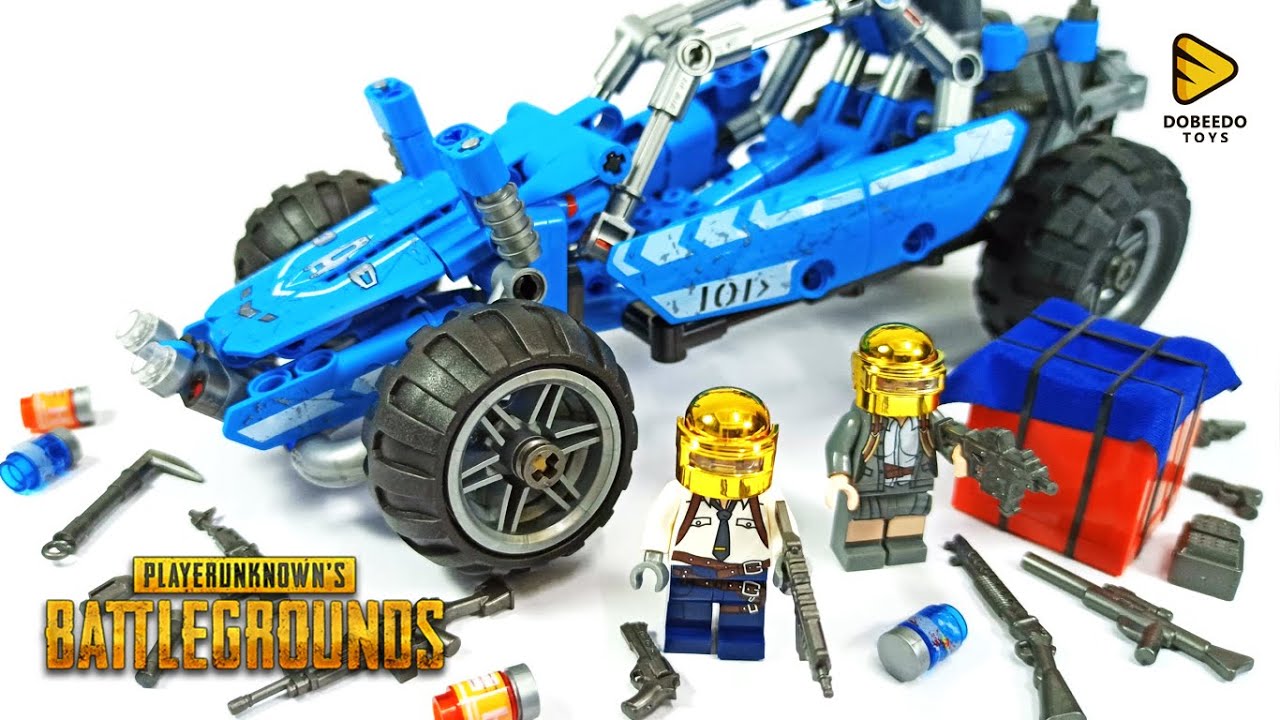 How to Build LEGO PUBG Buggy Car - Unofficial LEGO [Unboxing & Speed ...