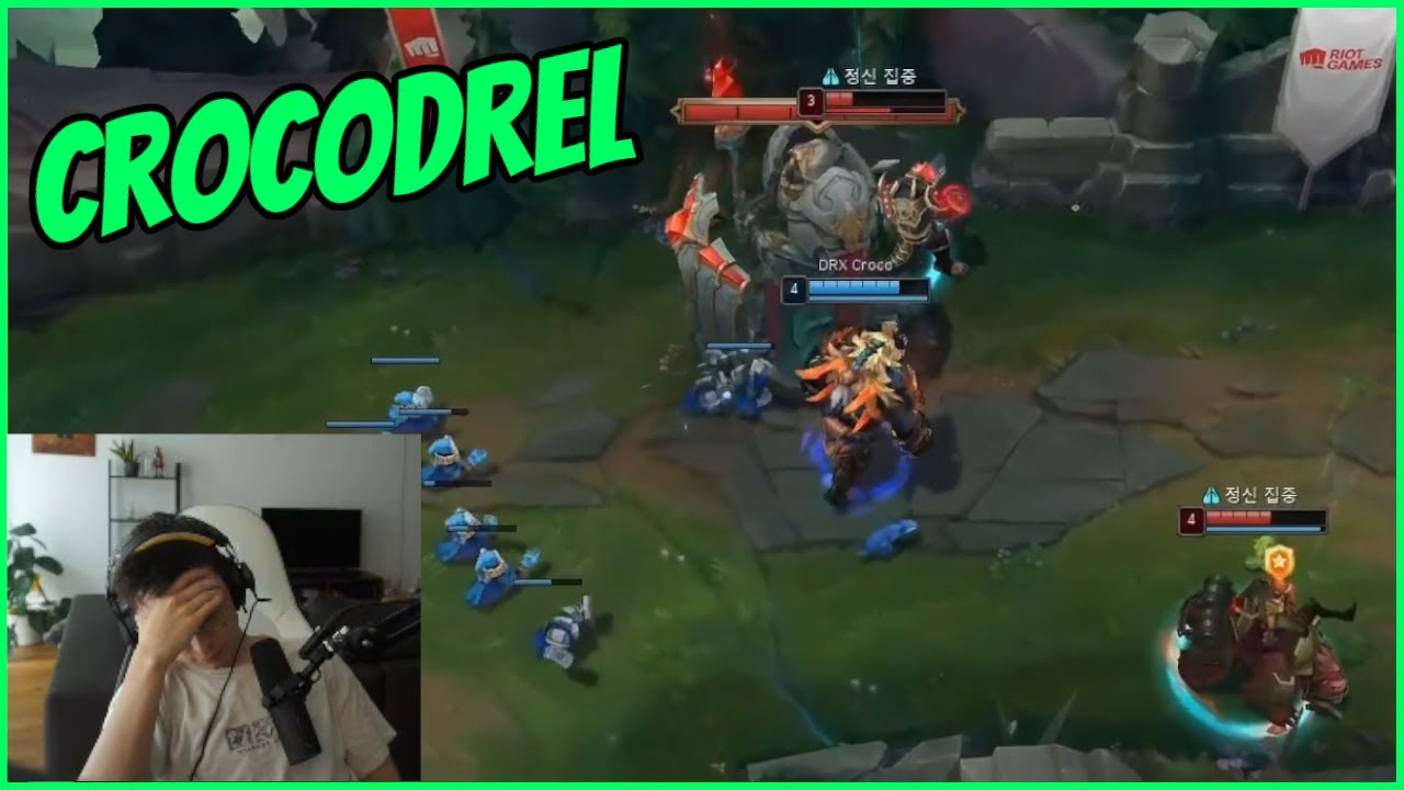 WHAT IS CROCO DOING?? (+KR CASTERS REACTION) - YouTube