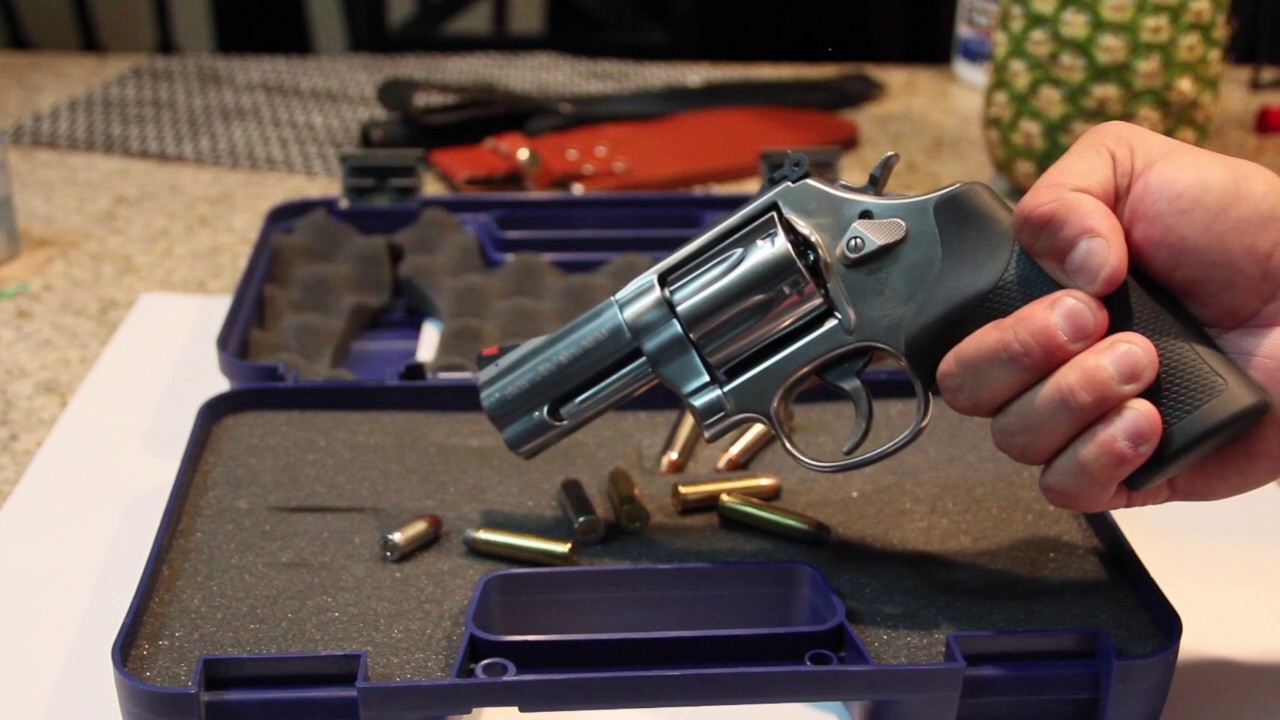 357.Magnum plus 686 with 3" barrel revolver - YouTube