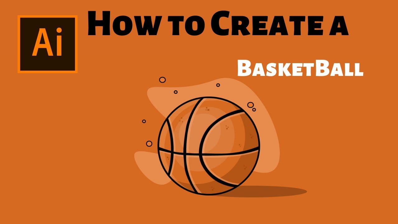How to Create Basketball | Adobe Illustrator - YouTube