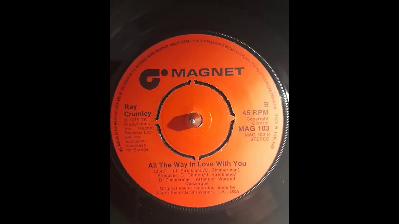 Ray Crumley All The Way In Love With You - YouTube