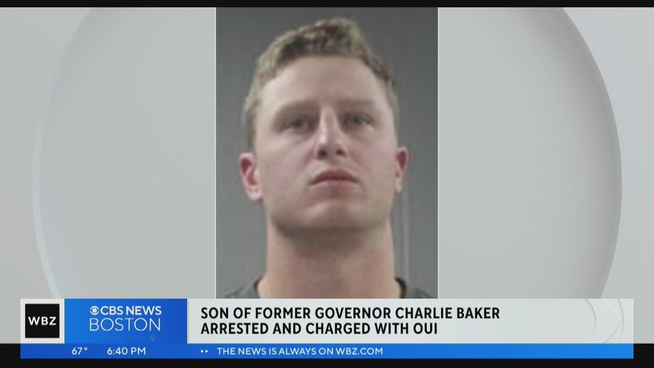 A.J. Baker, son of former Massachusetts Gov. Charlie Baker, arrested ...