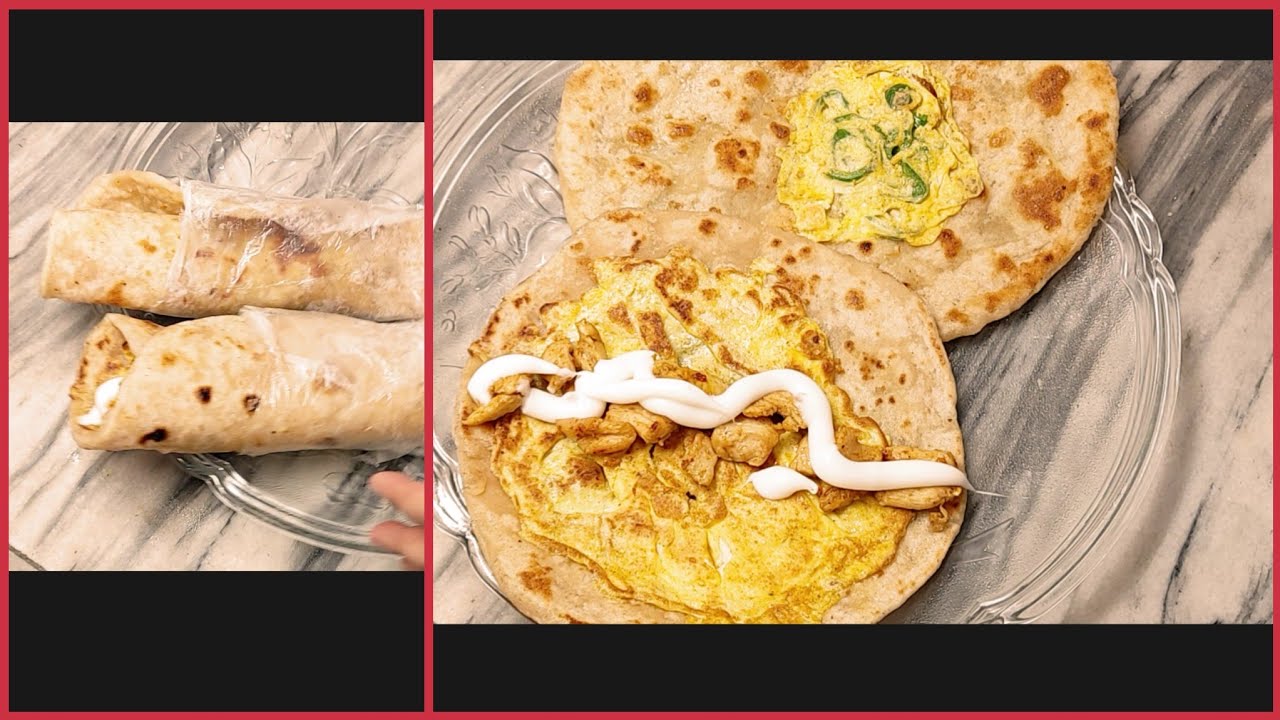 Shorma recipe || kids easy shorma home made || chicken shorma - YouTube