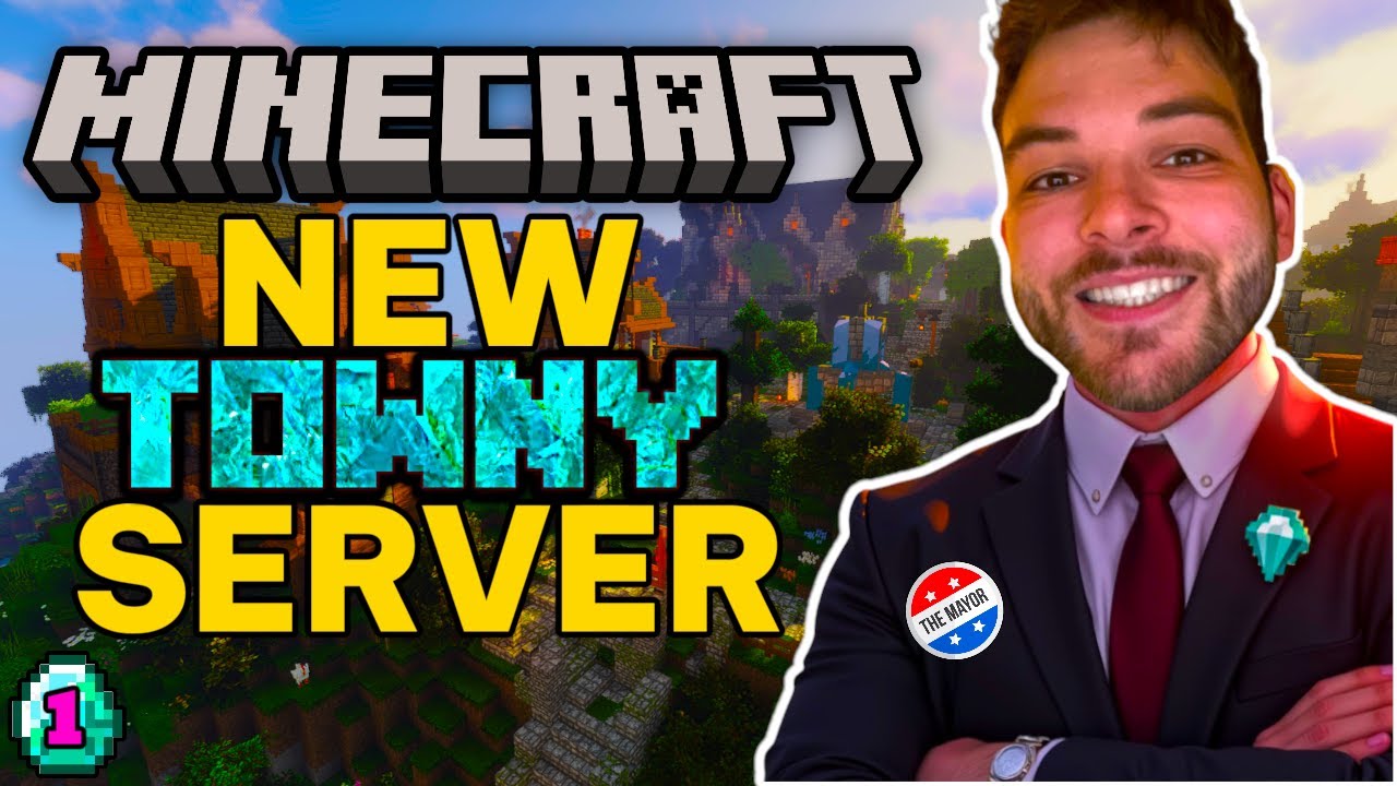 I Made My Own Private Towny Minecraft Server! - YouTube