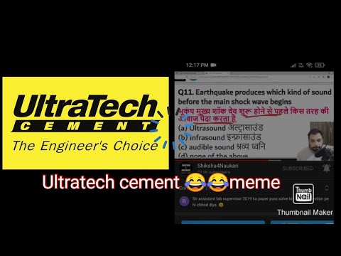 Ultratech cement meme 🤣🤣🤣🤣 - YouTube