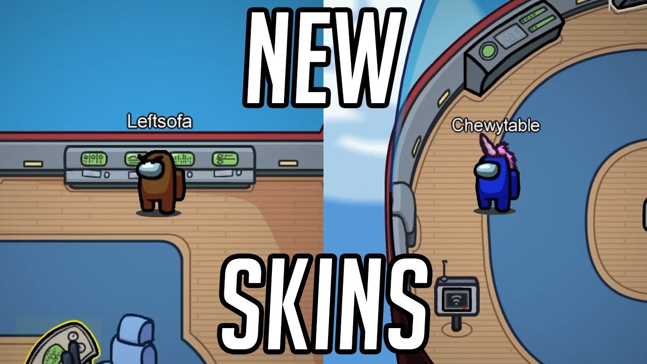 New Airship Skin Pack Coming to Among Us - YouTube
