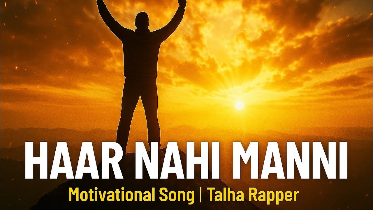 Haar Nahi Manni💯 | Talha Rapper | Motivational Rap Song 🎤2025 - YouTube