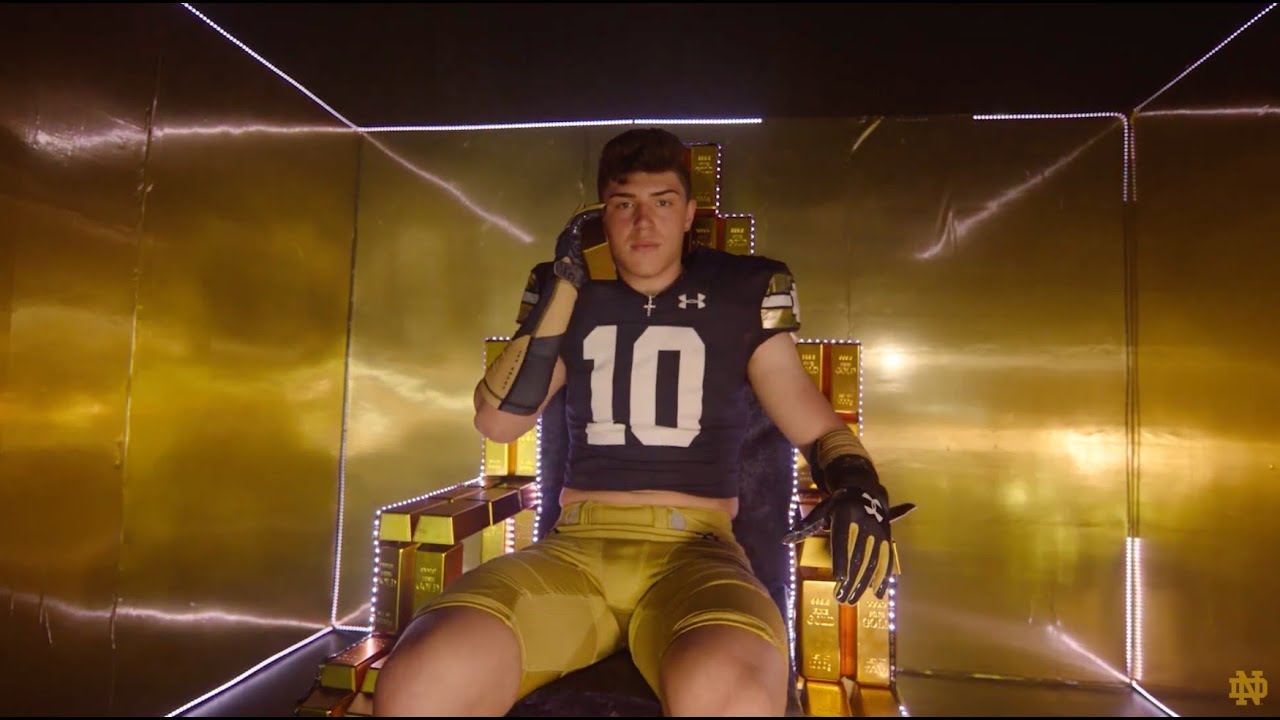 Linebacker Drayk Bowen Signs with Notre Dame | NSD 2023 | Notre Dame ...