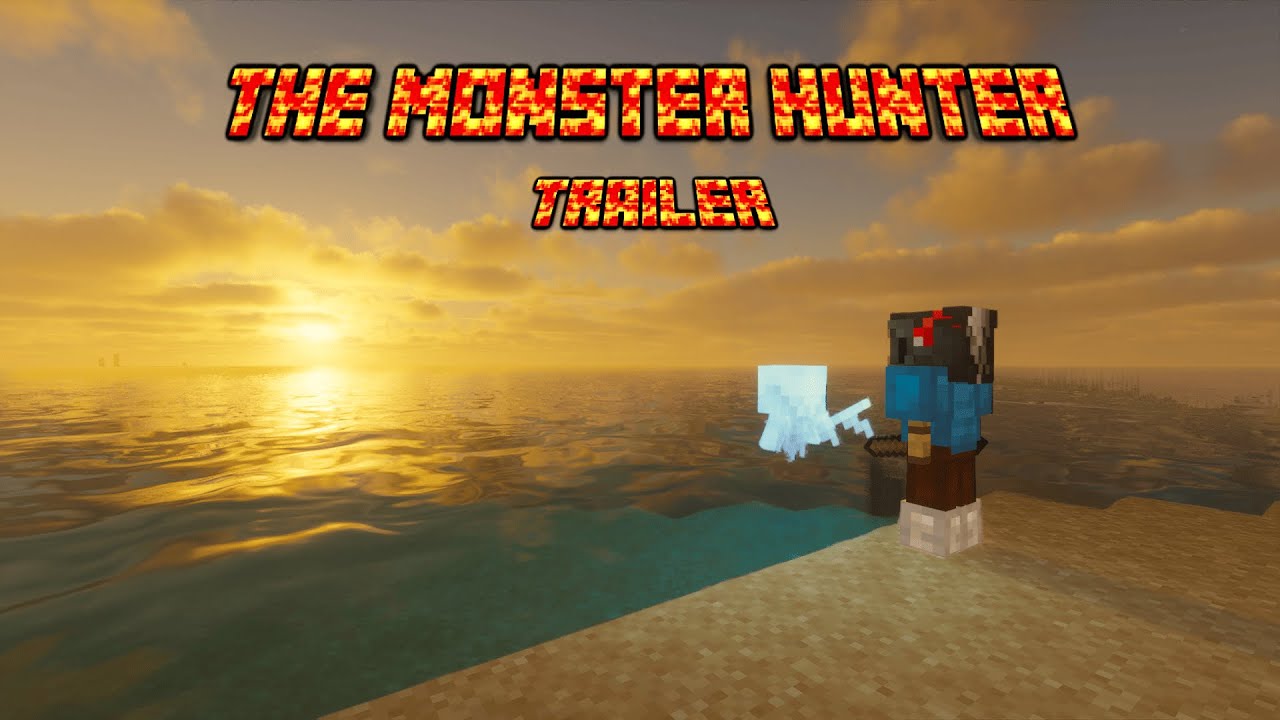The Monster Hunter / Minecraft Adventure Map Trailer - YouTube