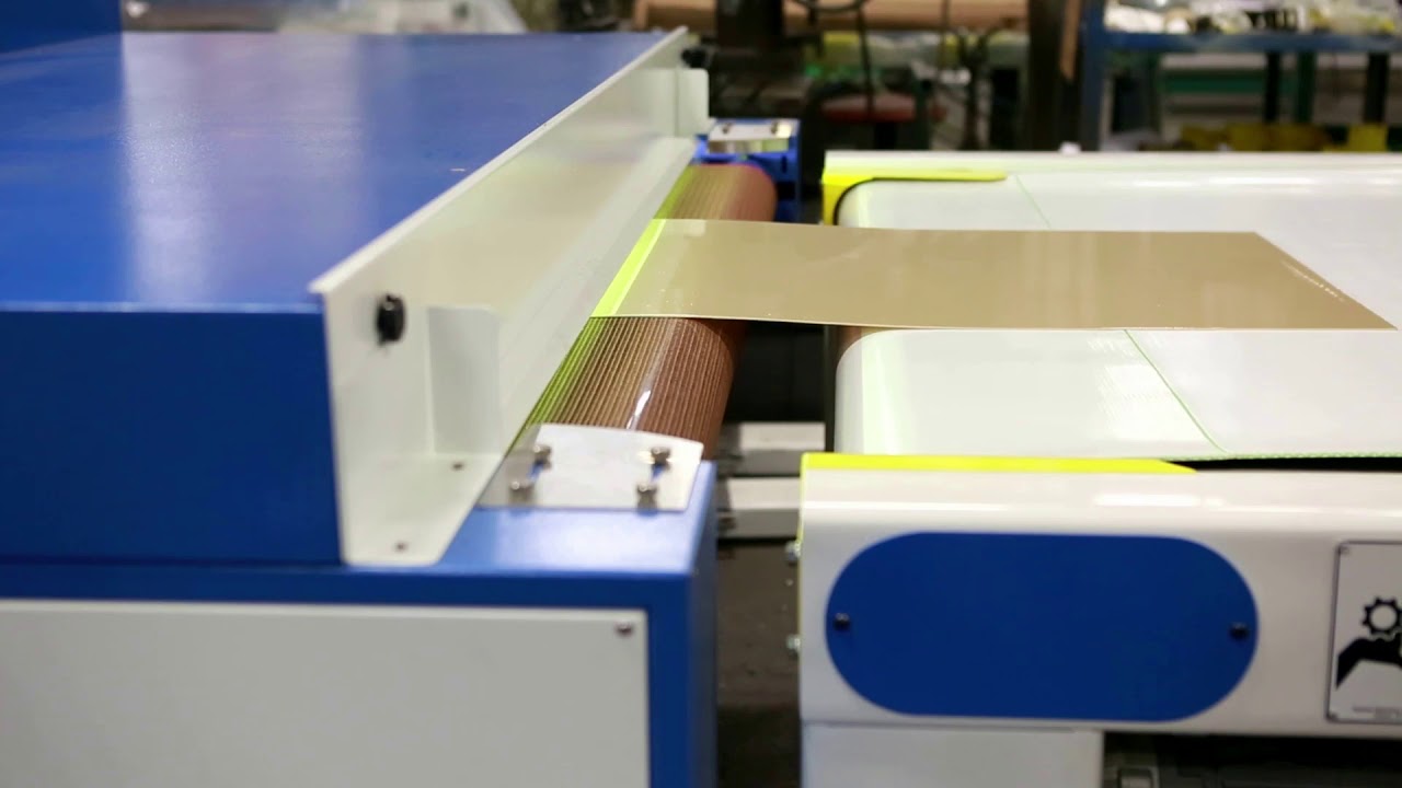 Dubois Ascend Series Curtain Coater UV Oven Line - YouTube