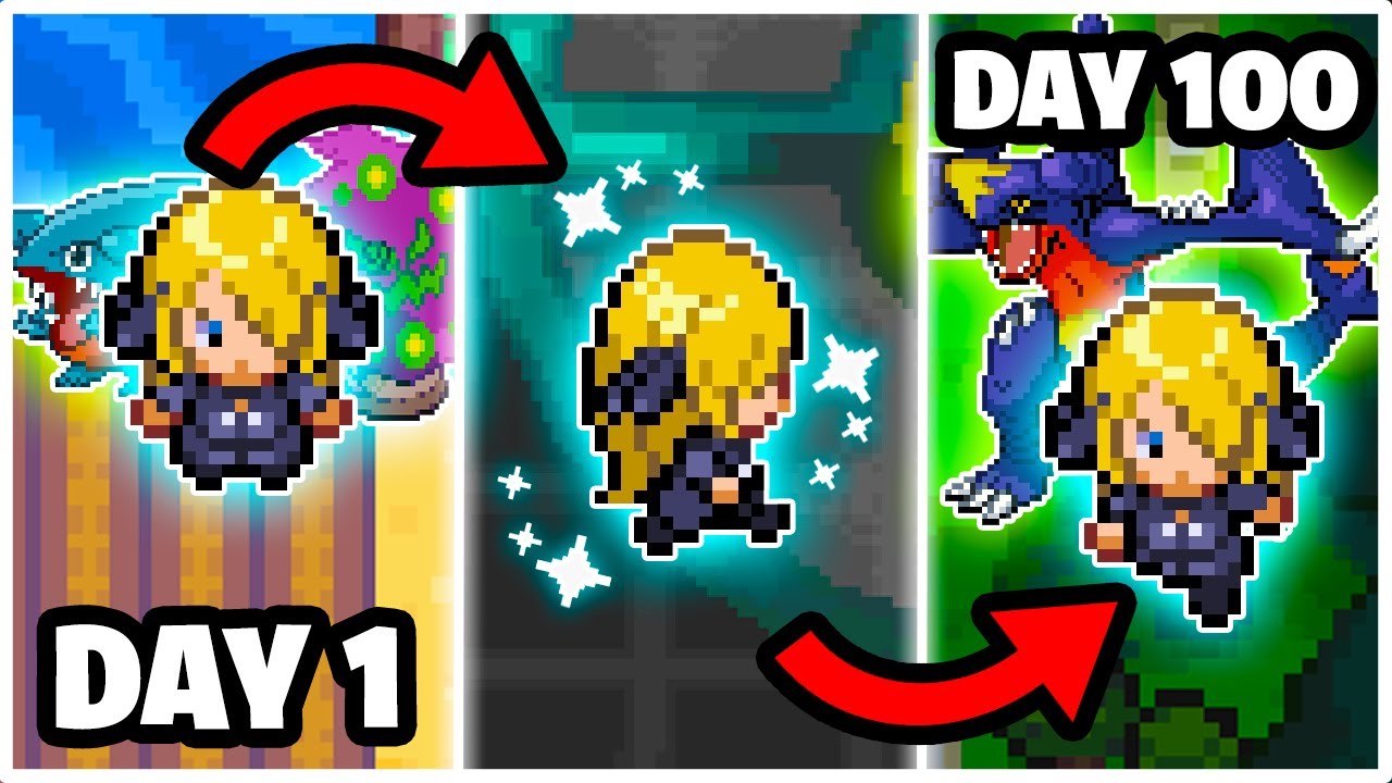 I SURVIVED 100 DAYS AS CHAMPION IN MY OWN POKEMON GAME - YouTube