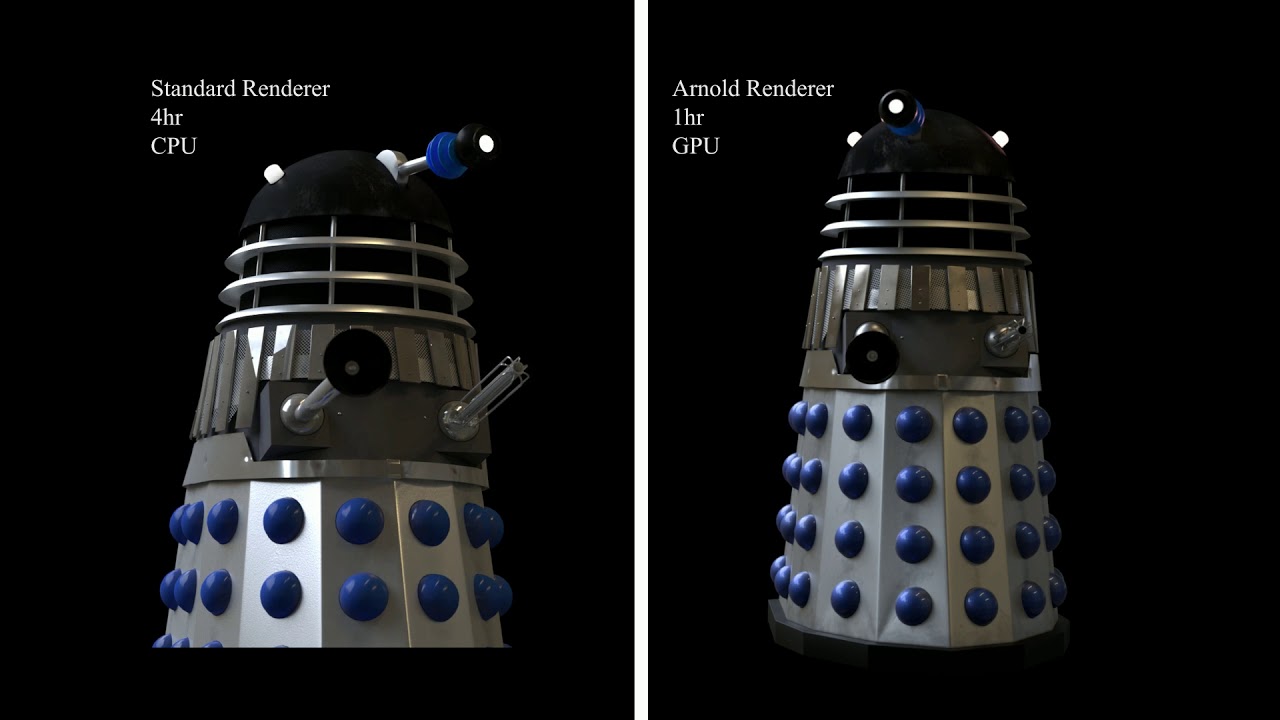 Dalek Project Render test - YouTube