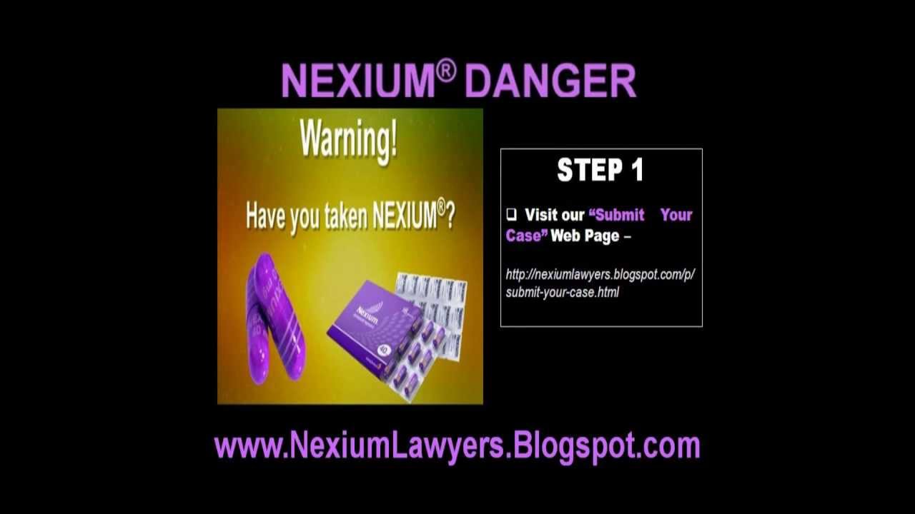 Submit your Nexium Lawsuit Today! http://nexiumlawyers.blogspot.com/p/submit-your-case.html ...