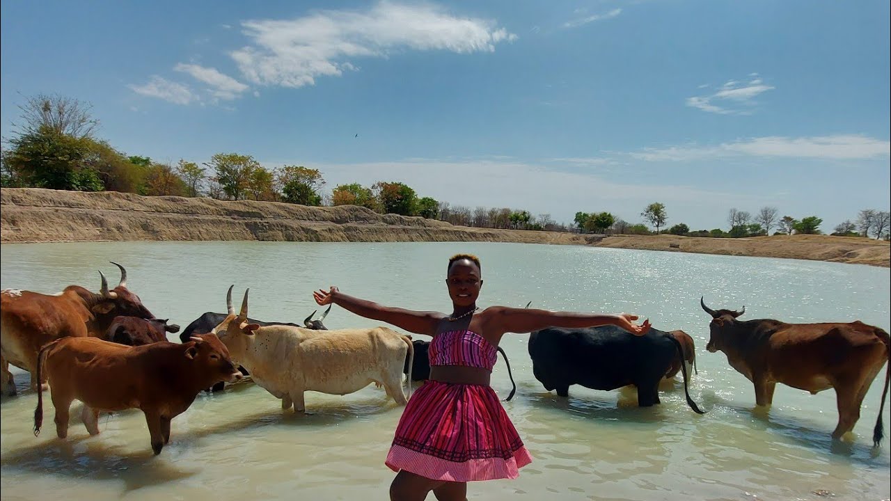 Typical village life in Africa! NAMIBIA - YouTube