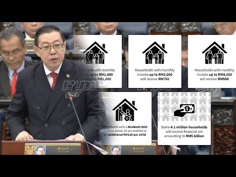 Budget 2019: 4.1 million households to benefit from financial aid amounting to RM5bil