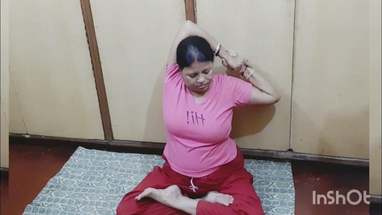 Shoulder pain relief exercise ||💪🧘‍♂️#morningyoga @sukla's vlog - YouTube
