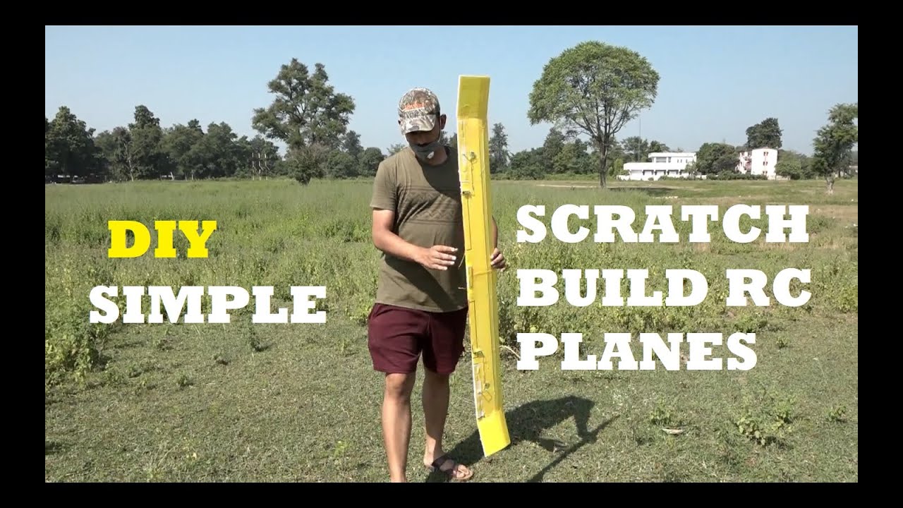 Homemade scratch build RC planes flying | DIY slow flyer | Best for ...