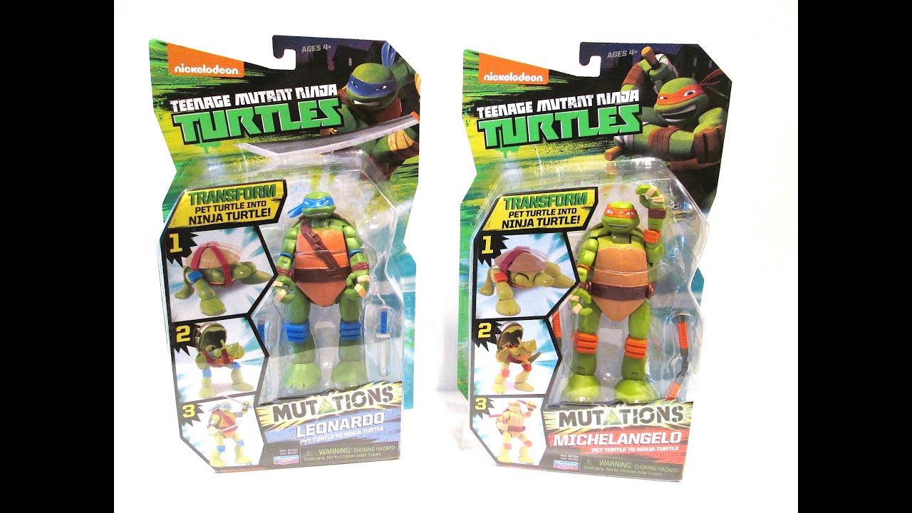 TEENAGE MUTANT NINJA TURTLES - MUTATIONS - TOY REVIEWS - YouTube