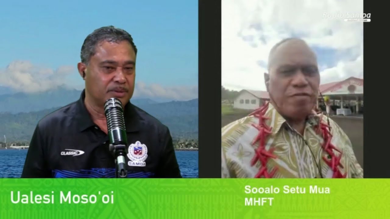Ualesi Moso'oi - Live from Samoa (24 OCT 2025) - YouTube