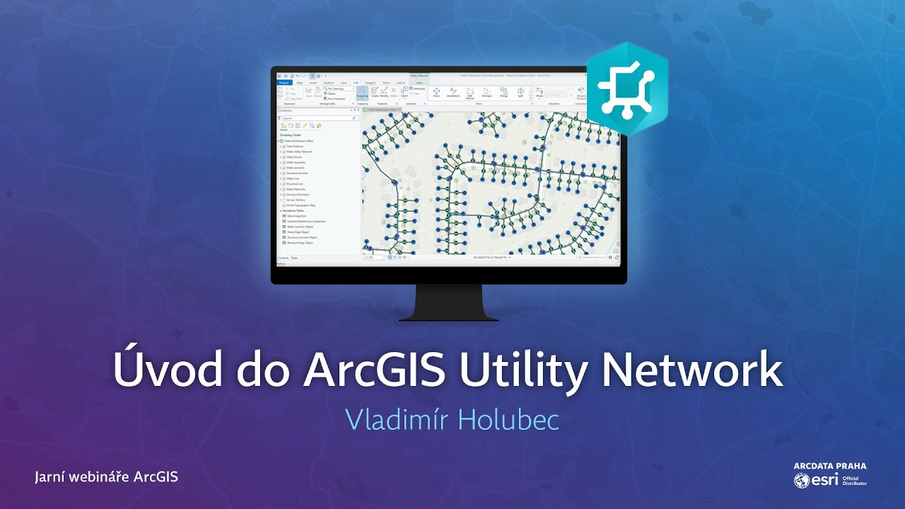 Úvod do ArcGIS Utility Network - YouTube