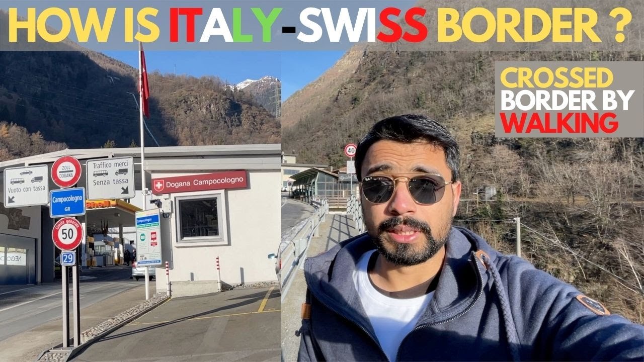 How are the Villages of Switzerland on Swiss Border ? - YouTube