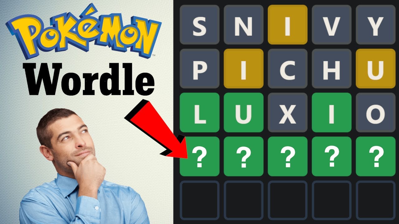Wordle BUT its Pokemon - Giveaway if we get ANY wrong - YouTube