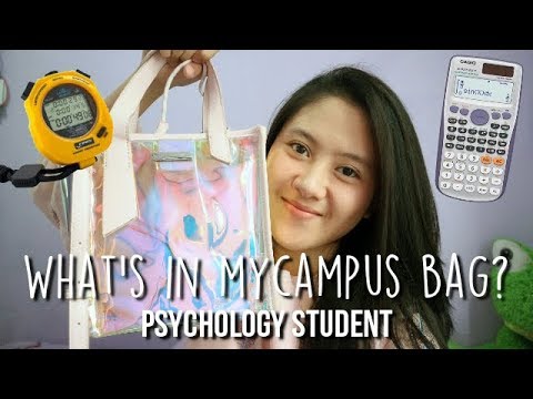 What's in my campus bag? Psychology Student [IN BAHASA] || #psytalk eps.09