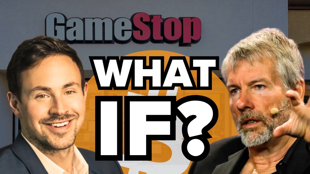 What if GameStop buys Bitcoin? (Ryan Cohen meets Michael Saylor) - YouTube