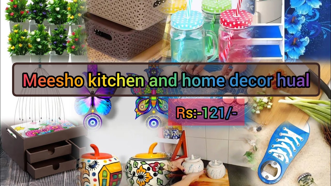 Meesho kitchen and Home decor finds under 111 rs you must try |meesho ...