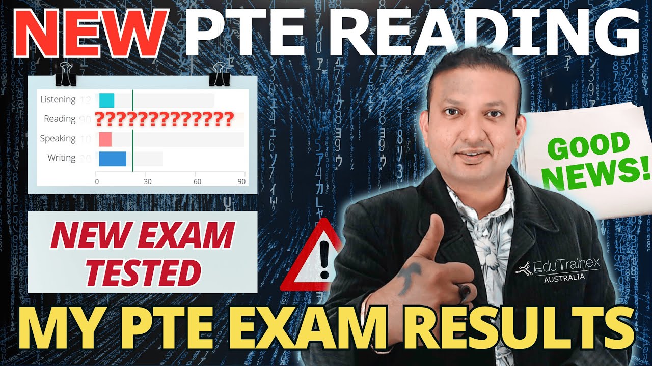 New PTE Exam - My Proven Results Reading 90 | Edutrainex PTE - YouTube