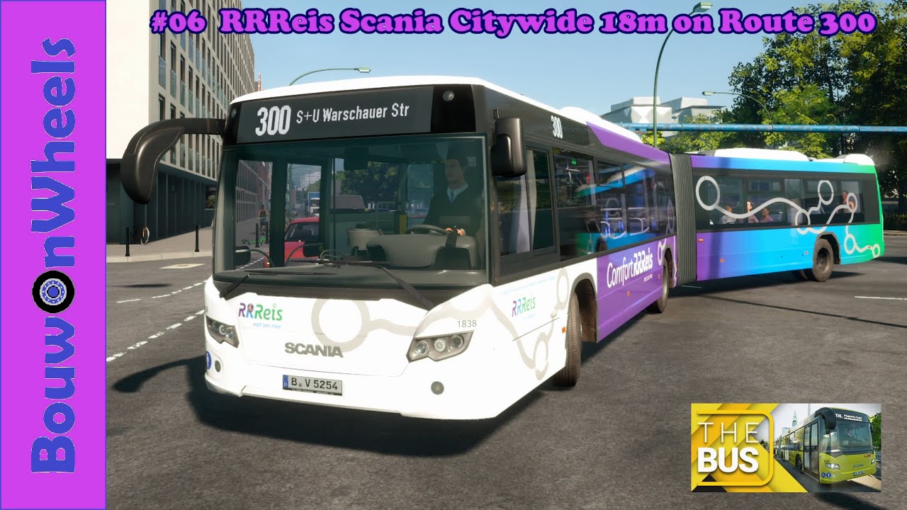 The Bus || Gameplay | #06 RRReis Scania Citywide 18m on Route 300 - YouTube