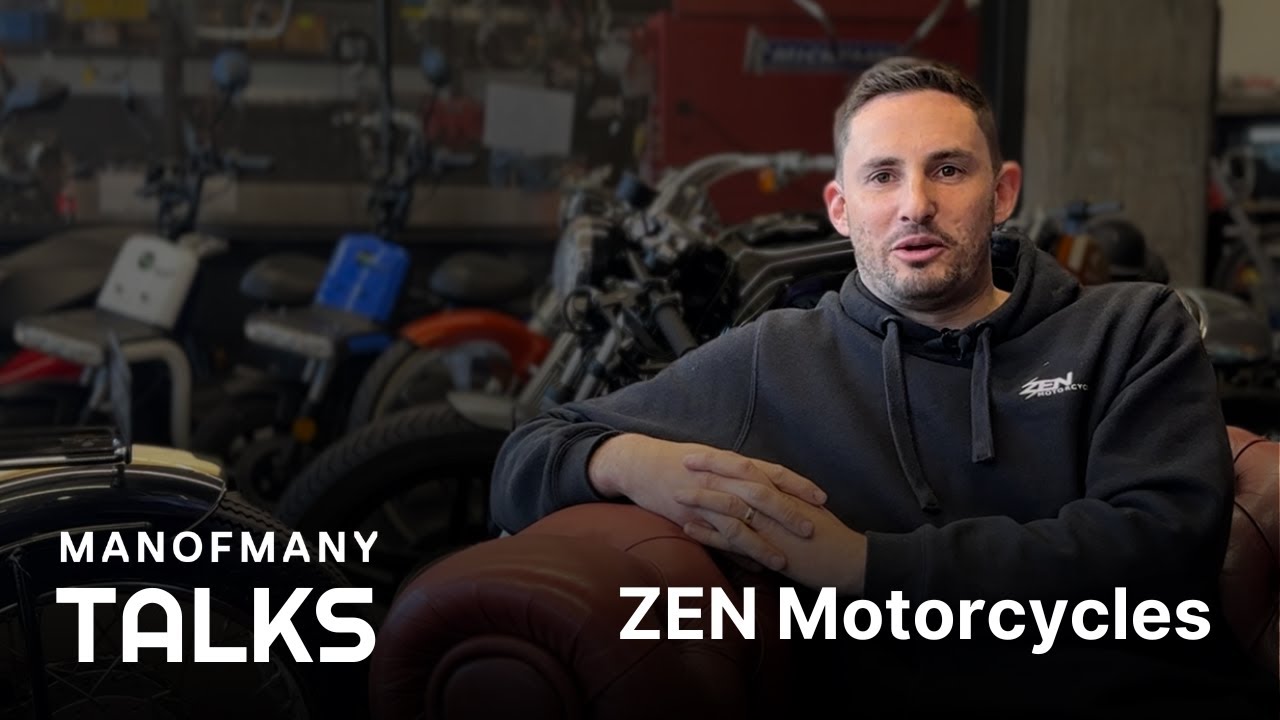 Motorcycle builder sets up his dream bike shop | Zen Motorcycles - YouTube