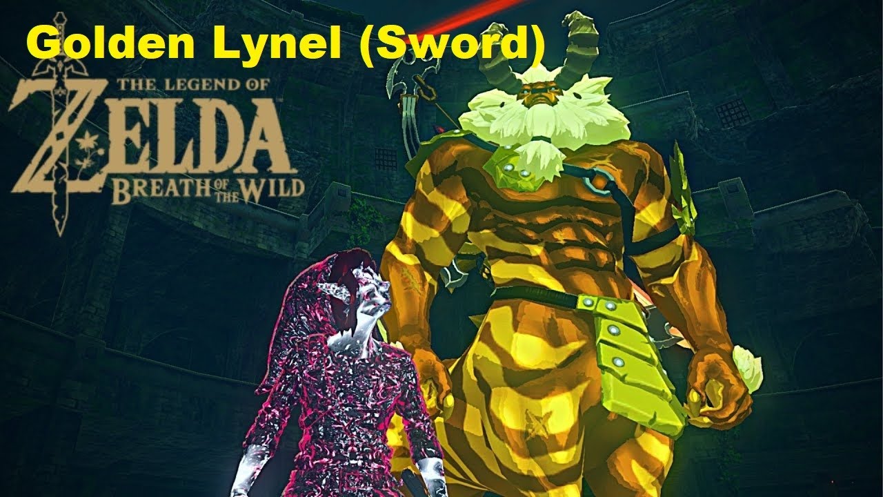 [Tryhard with Lynel Bow] Golden Lynel (Sword) (Master Mode/100% ...
