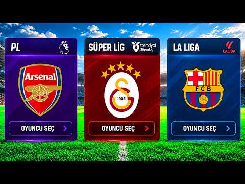 HER LİGİN ŞAMPİYON TAKIMINDAN 1 FUTBOLCU ALARAK REBUILD YAPTIM!