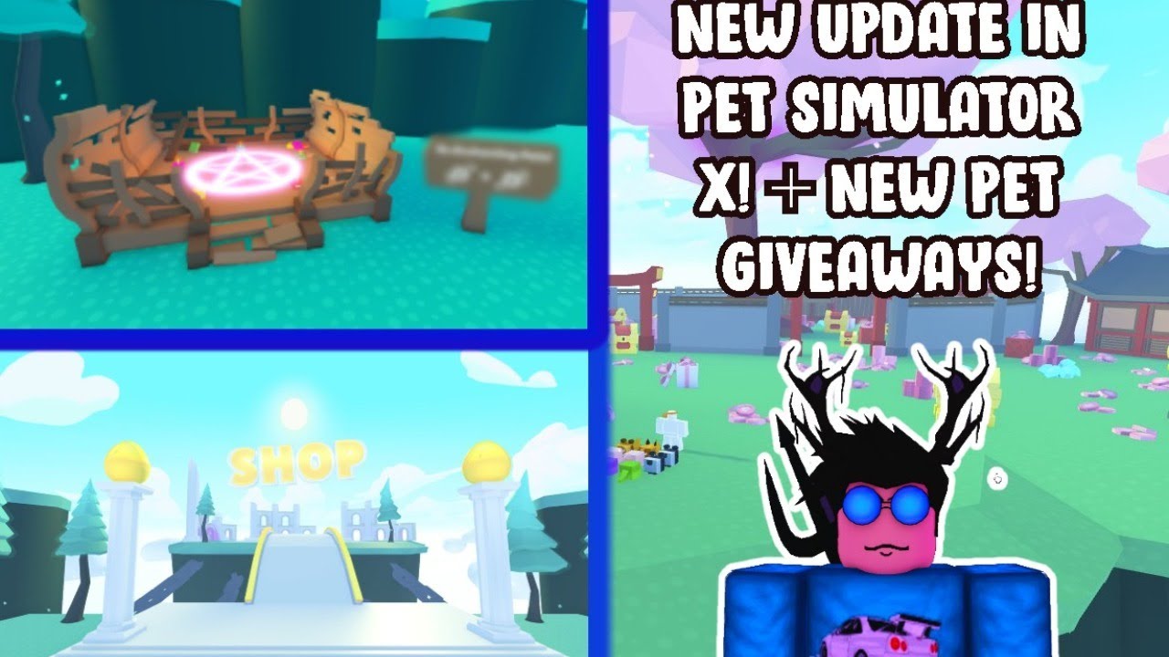PET SIMULATOR X UPDATE COUNTDOWN!! + NEW PET GIVEAWAYS! - YouTube