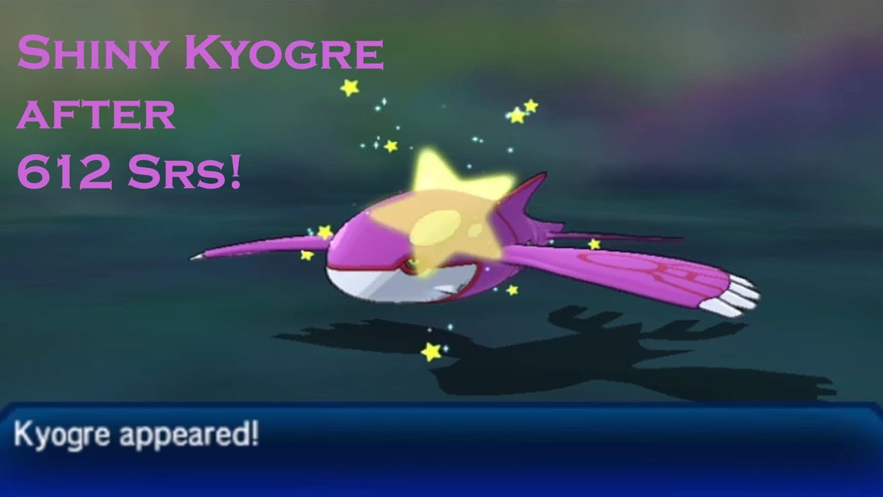 Shiny Kyogre Ultra Moon