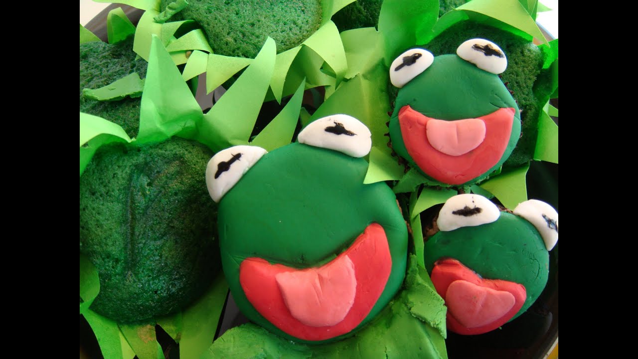 Cupcakes de la rana rene - Imagui