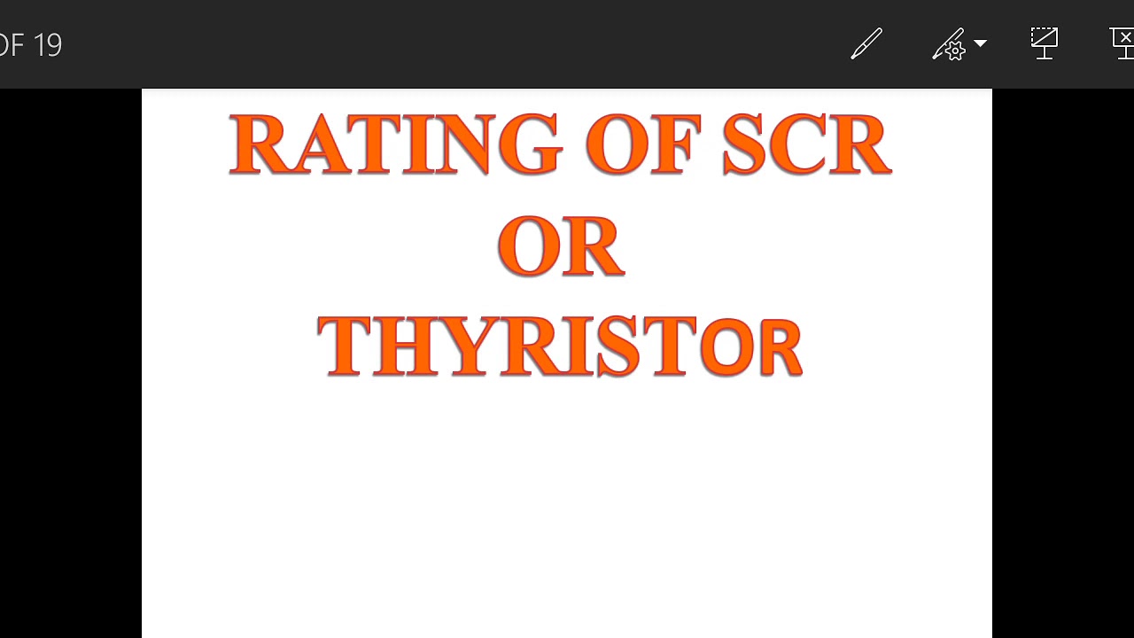 Rating of scr - YouTube