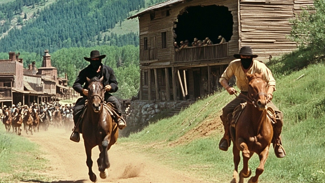 After the bank robbery, the entire Wild West hears about them | Old ...
