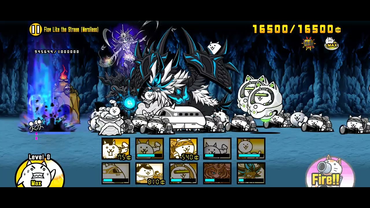 battle cats beating capy jr - YouTube