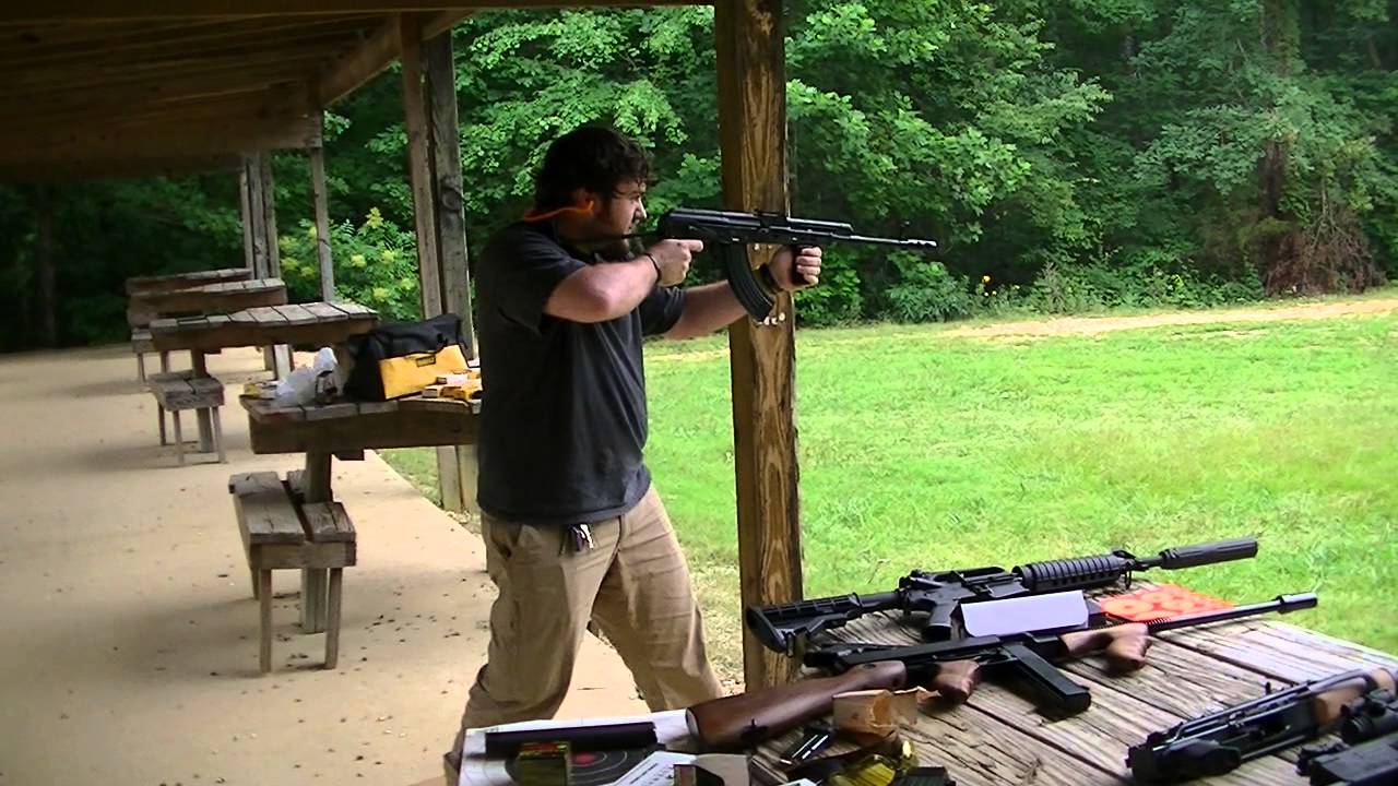 First time shooting my AMD-65 build - YouTube