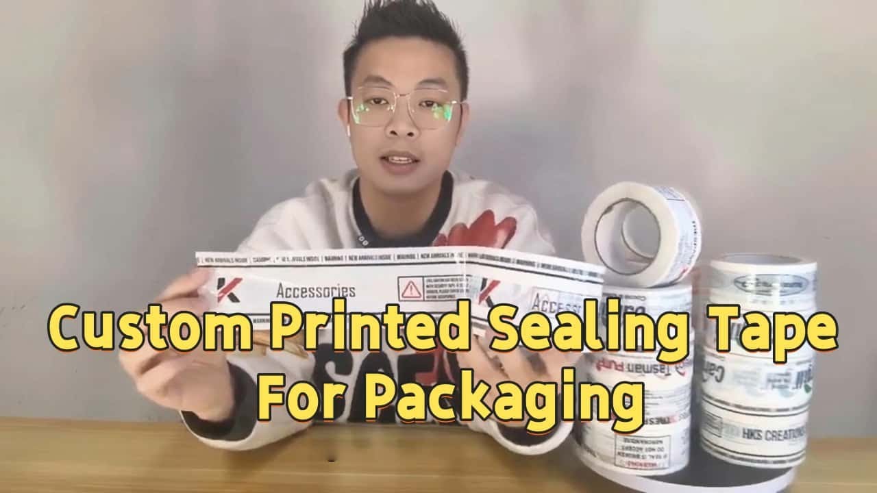 Custom printed sealing tape for packaging,personalized packing tape ...