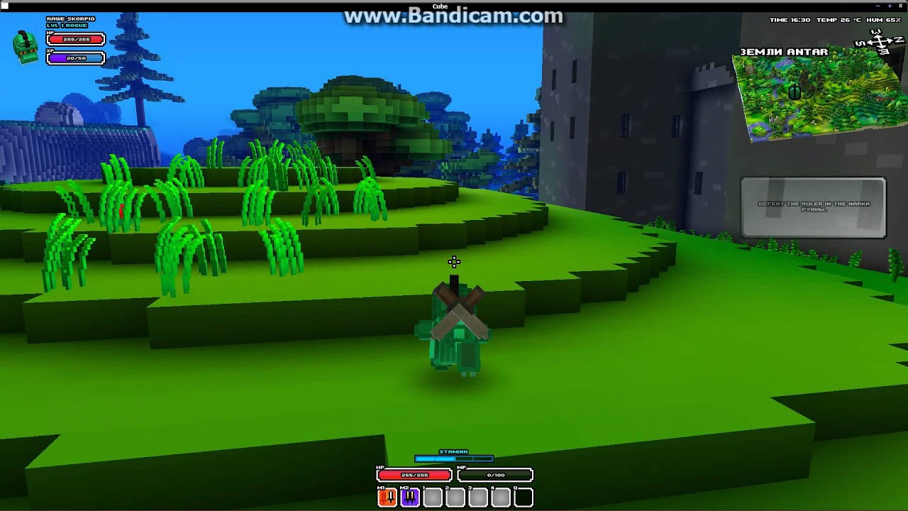 серия 2 cube world замок - YouTube