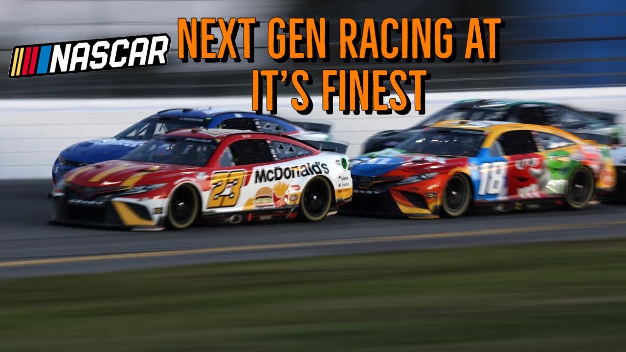 NASCAR Next Gen Racing At It's Finest - YouTube