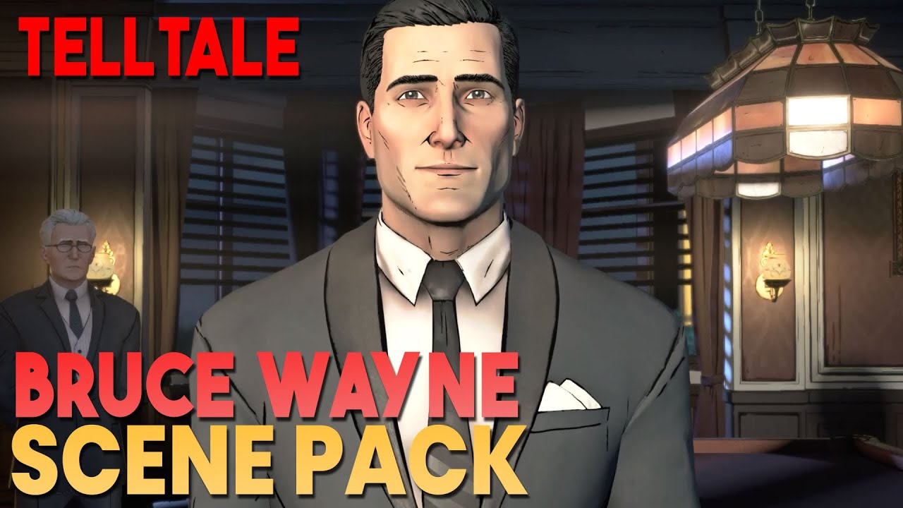 Bruce Wayne Scene Pack || Telltale Batman 1 (1080p, 60FPS) - YouTube