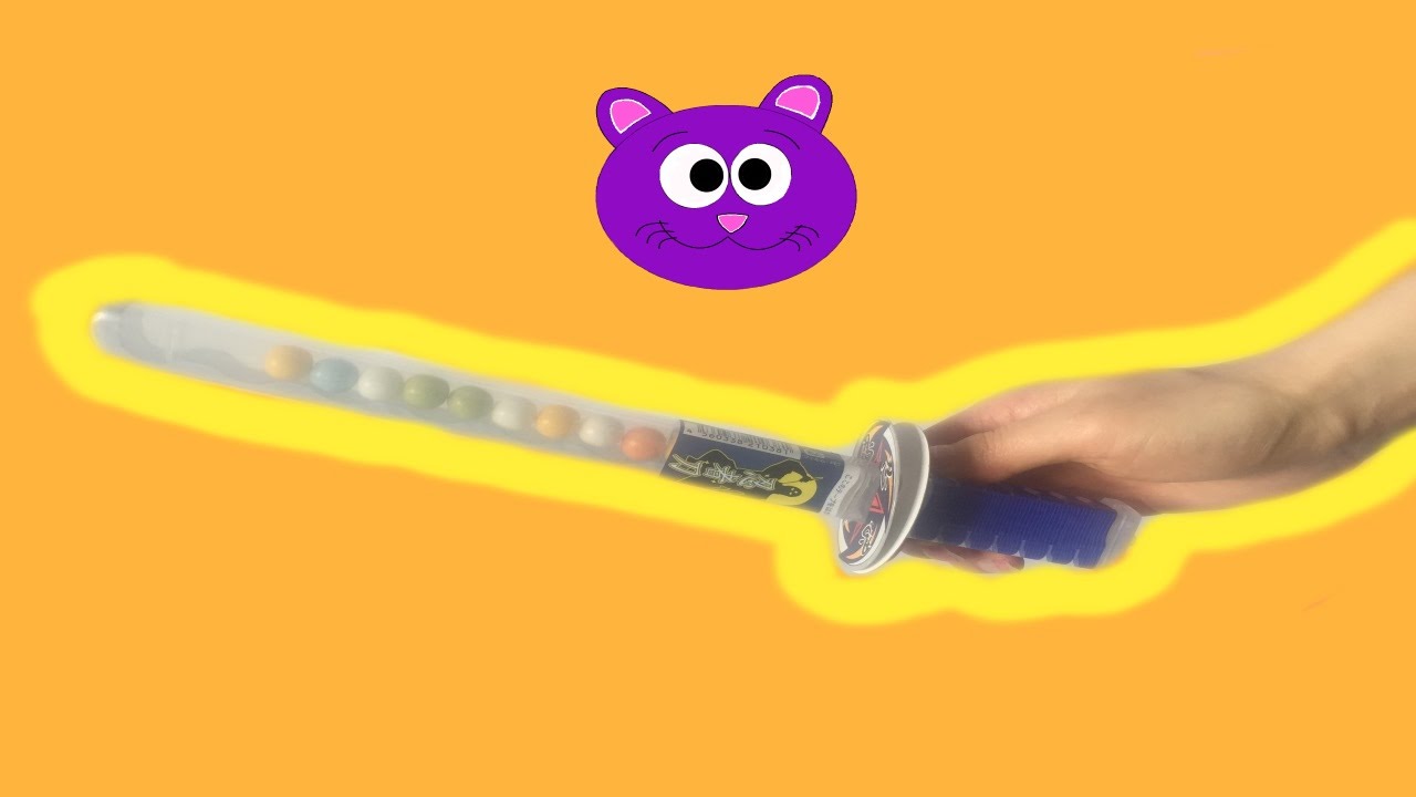 Samurai Sword Candy Gum – 侍の刀のガム - YouTube
